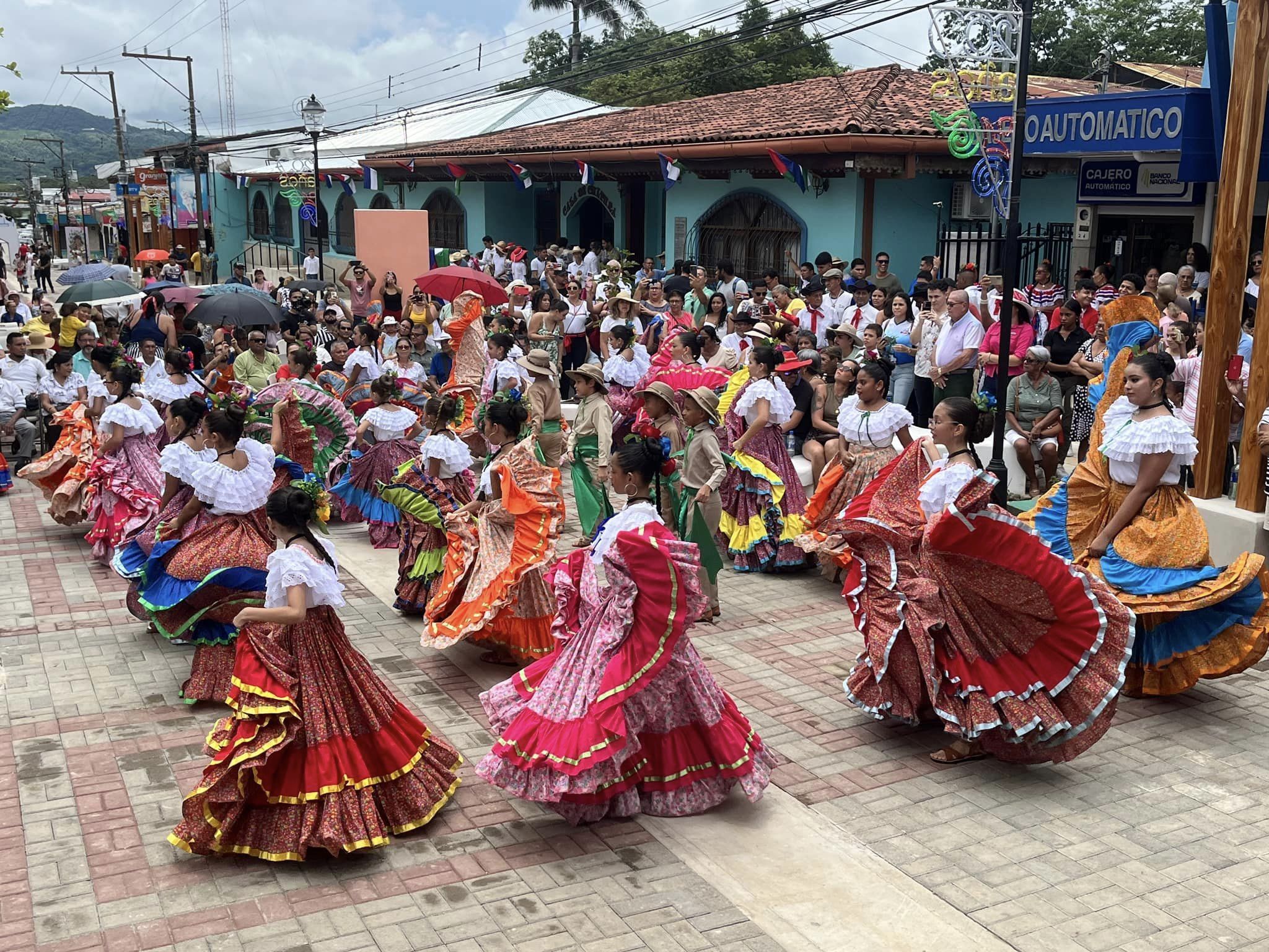 Costa Rican People Dancing